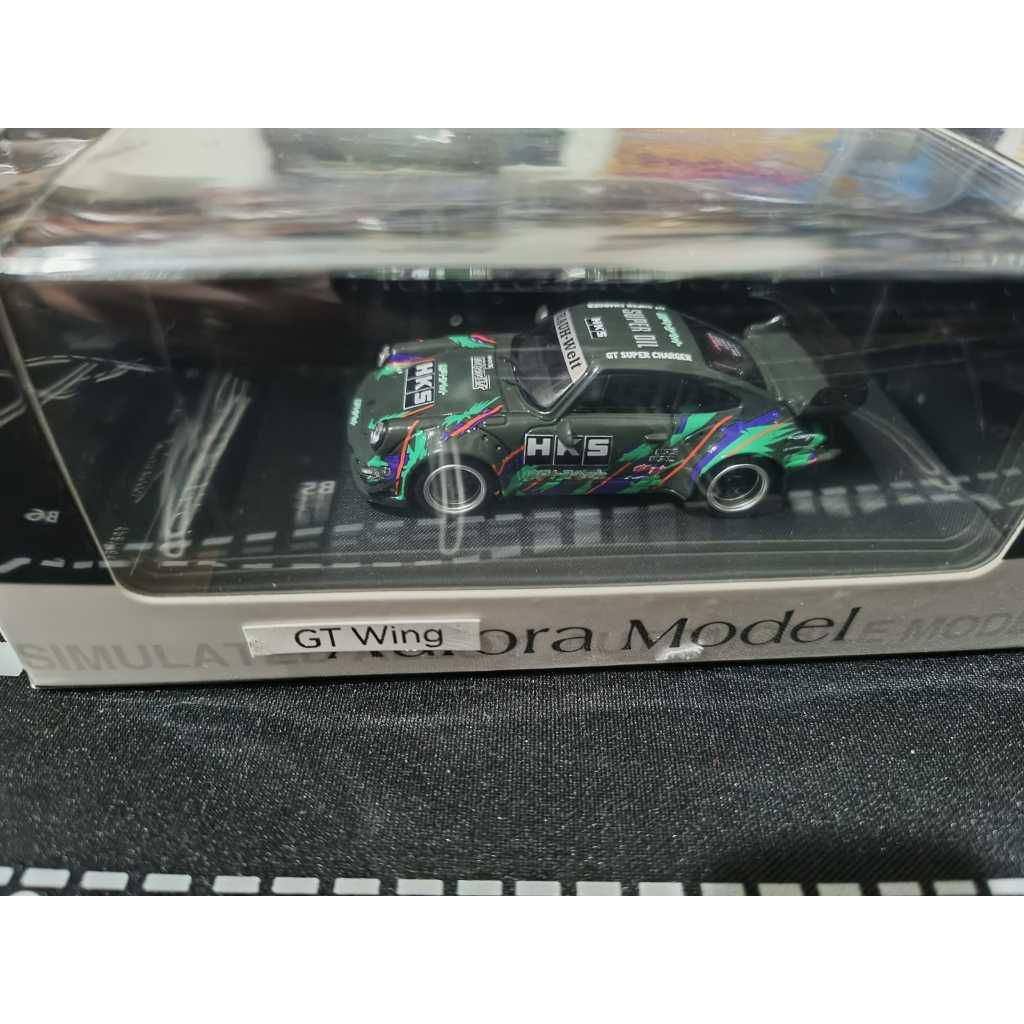 PORSCHE Aurora 型號保時捷 RWB 964 HKS 塗裝印章 | 蝦皮購物