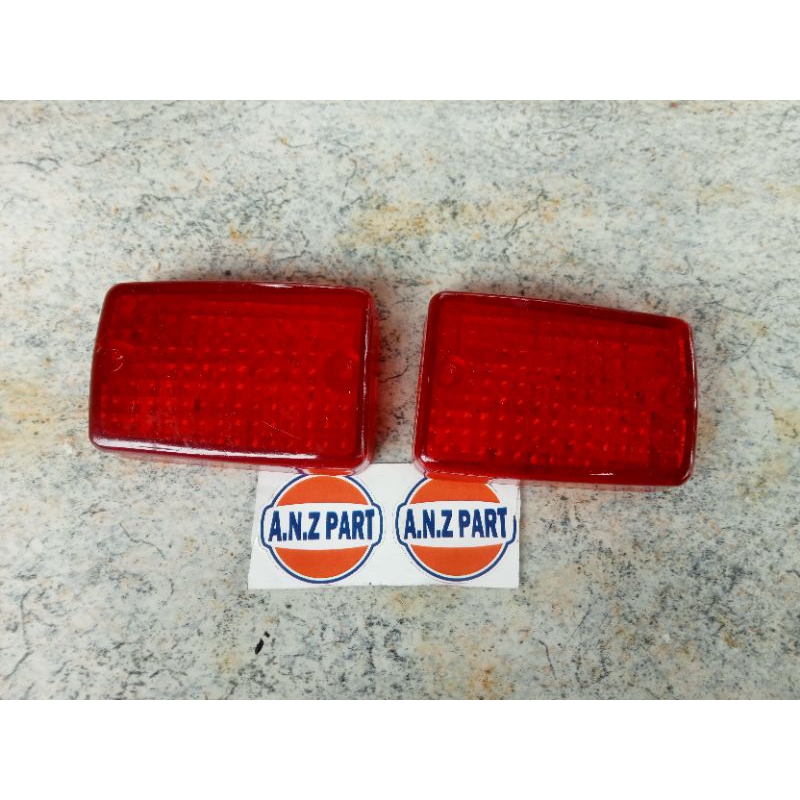 HONDA Merah 紅色轉向燈雲母本田 Supercup C700 C800 C 700 800 GL100 Win | 蝦皮購物