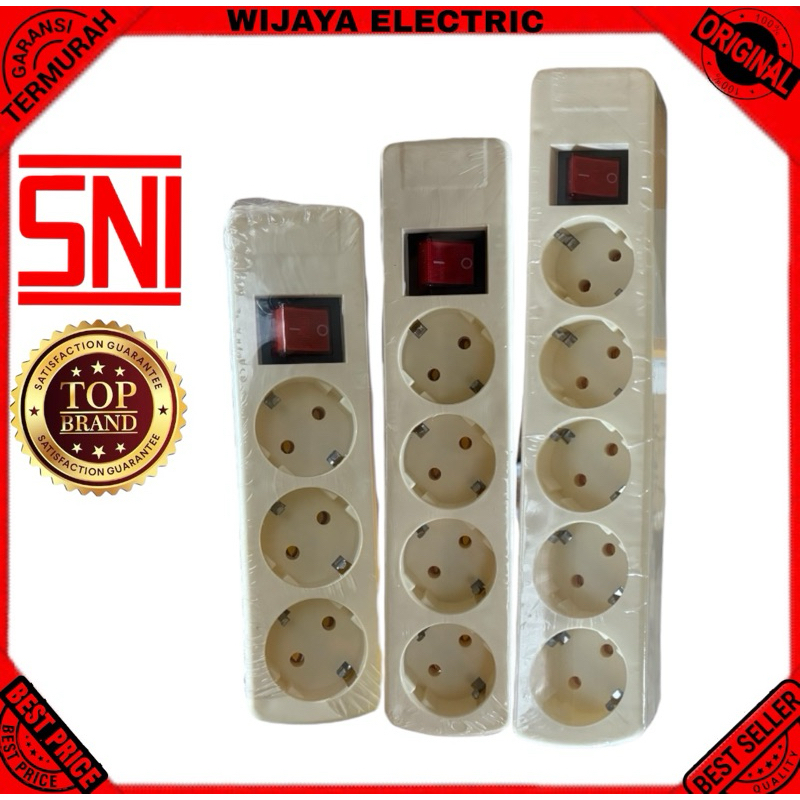 Tombol Bright G 3 4 5 孔黃銅接地插座,帶開/關按鈕 | 蝦皮購物