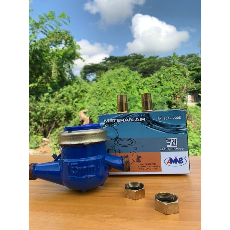 原裝 AMNB 水錶原裝 SNI 鐵體 1/2 PDAM 標準 | 蝦皮購物