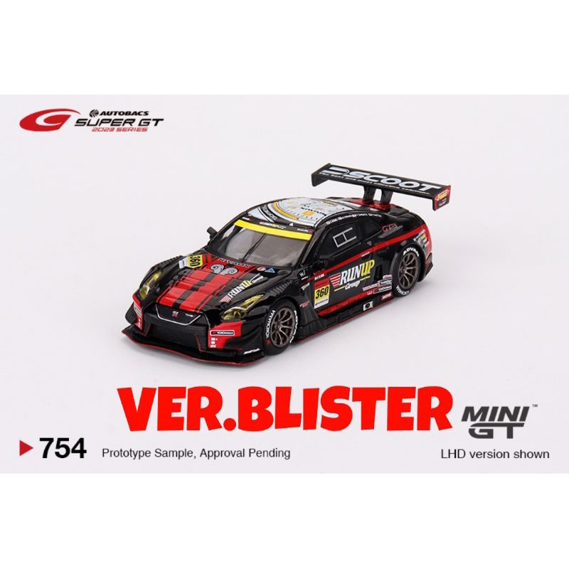 NISSAN Minigt 754 日產 GT-R NISMO GT3 360 RUNUP RIVAUX GT-R TO | 蝦皮購物