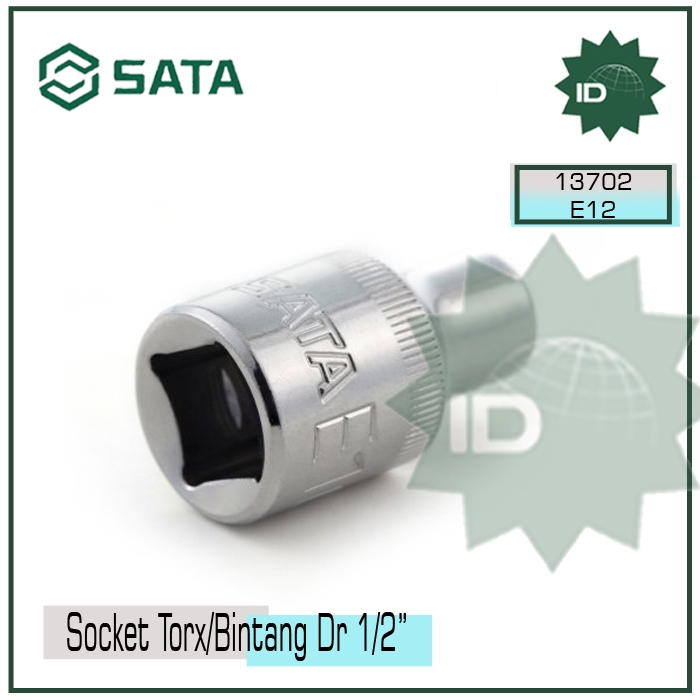星形插座 13702 1/2 DR TORX 插座 E12 SATA | 蝦皮購物