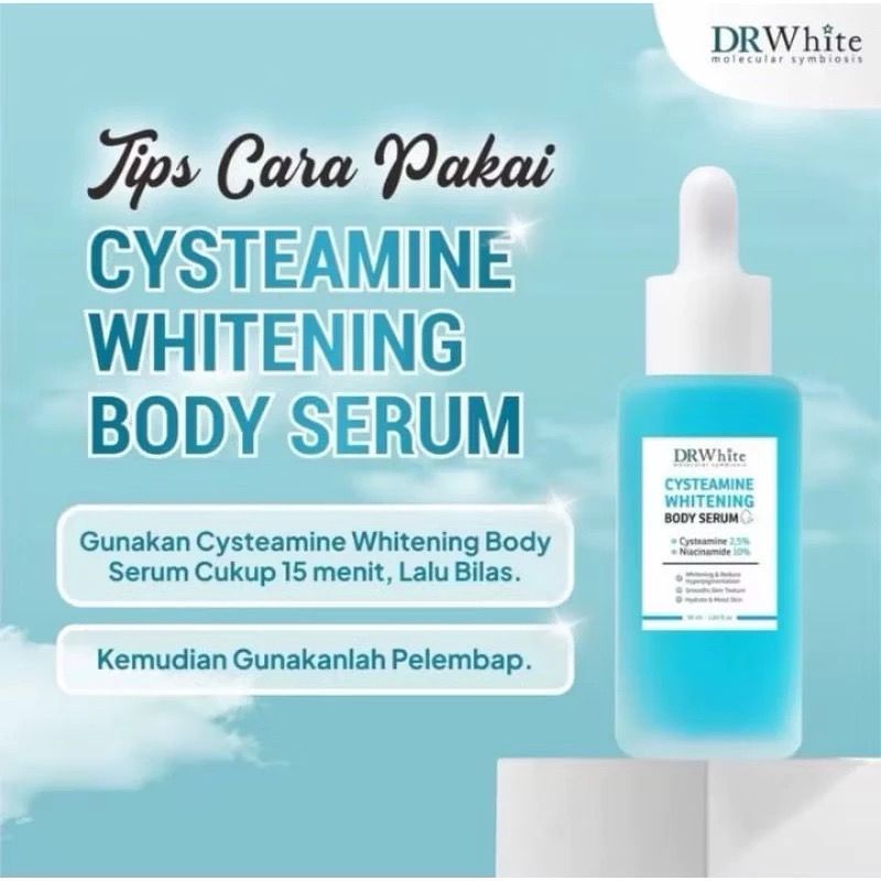 Drwhite Cysteamine美白身體精華DRWhite Cysteamine美白身體精華10煙酰胺 | 蝦皮購物