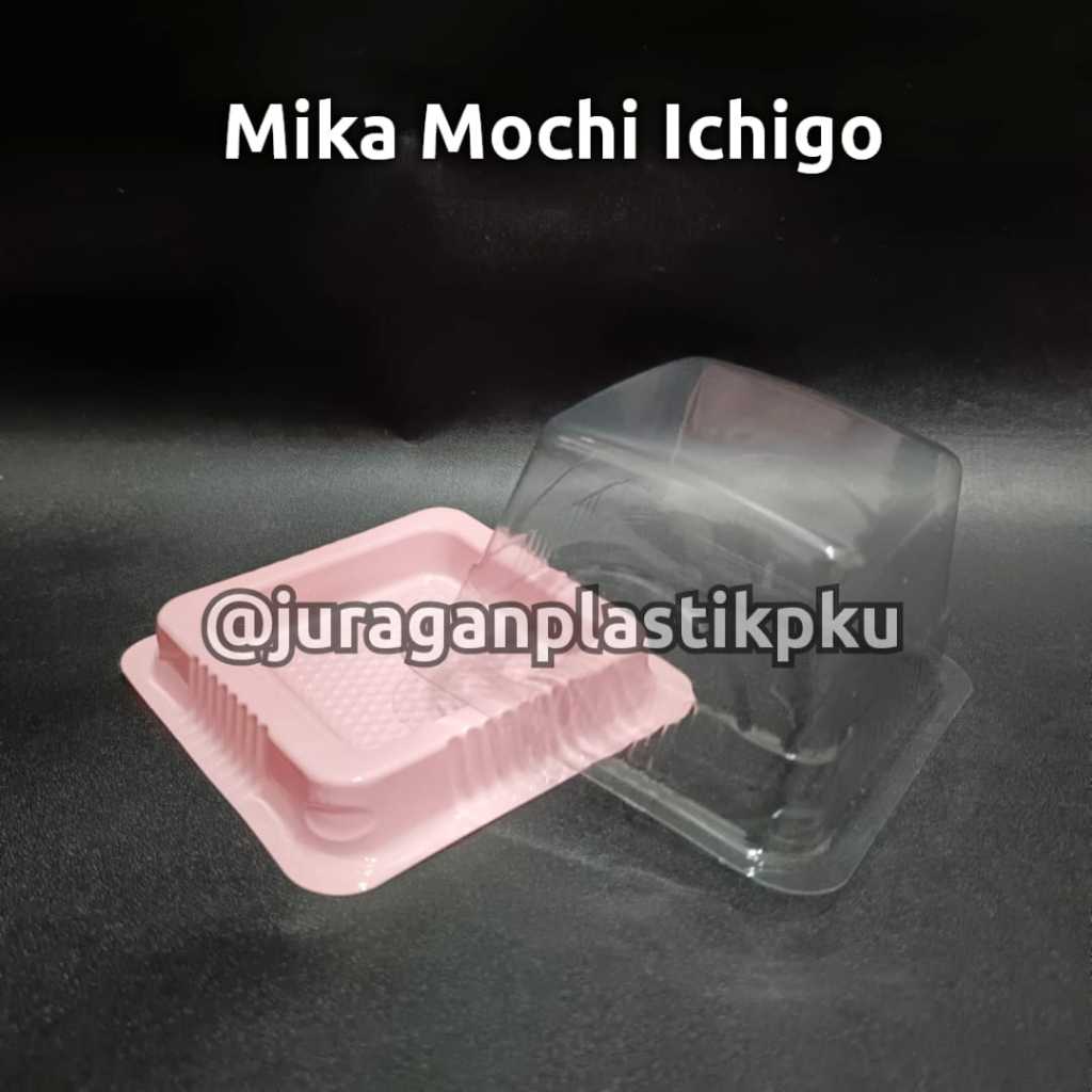 Mika Mochi Ichigo Mika 布丁盒一個粉色麻糬蛋糕 | 蝦皮購物