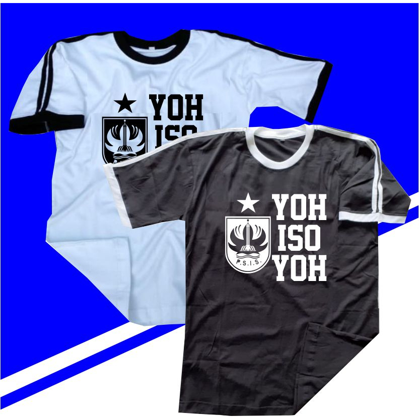 Psis semarang Panzer blue Fans 休閒迷 t恤黑白 | 蝦皮購物