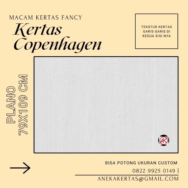 Putih 白色證書紙白色哥本哈根紙/白色相思紙 Plano Charter Paper 79x109 厘米 | 蝦皮購物