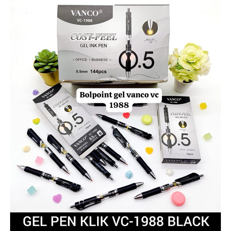 圓珠筆/筆/筆凝膠 CETEK VANCO VC-1988 0.5mm | 蝦皮購物