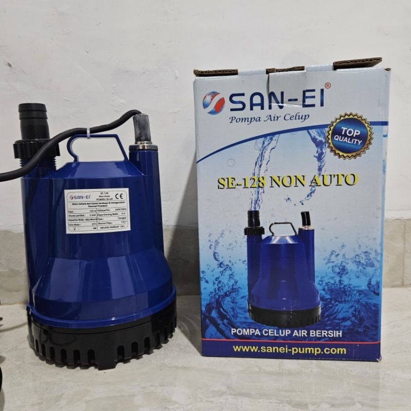MESIN 清水潛水泵機 SANEI SAN-EI SE-128 非自動潛水泵,用於清水 Putra Inti | 蝦皮購物