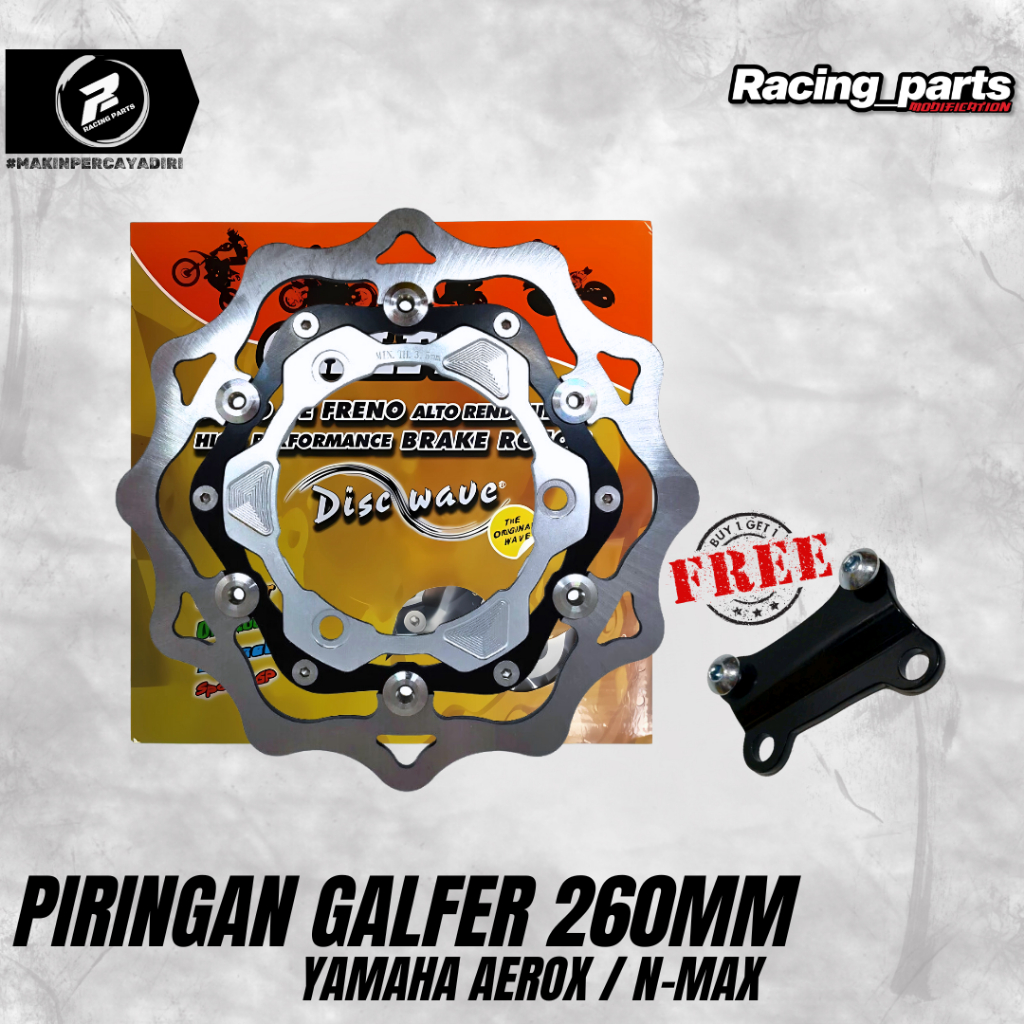 Galfer 光盤板 260mm AEROX NMAX DISC GALFER 越南浮動光盤 Beat Vario Mi | 蝦皮購物