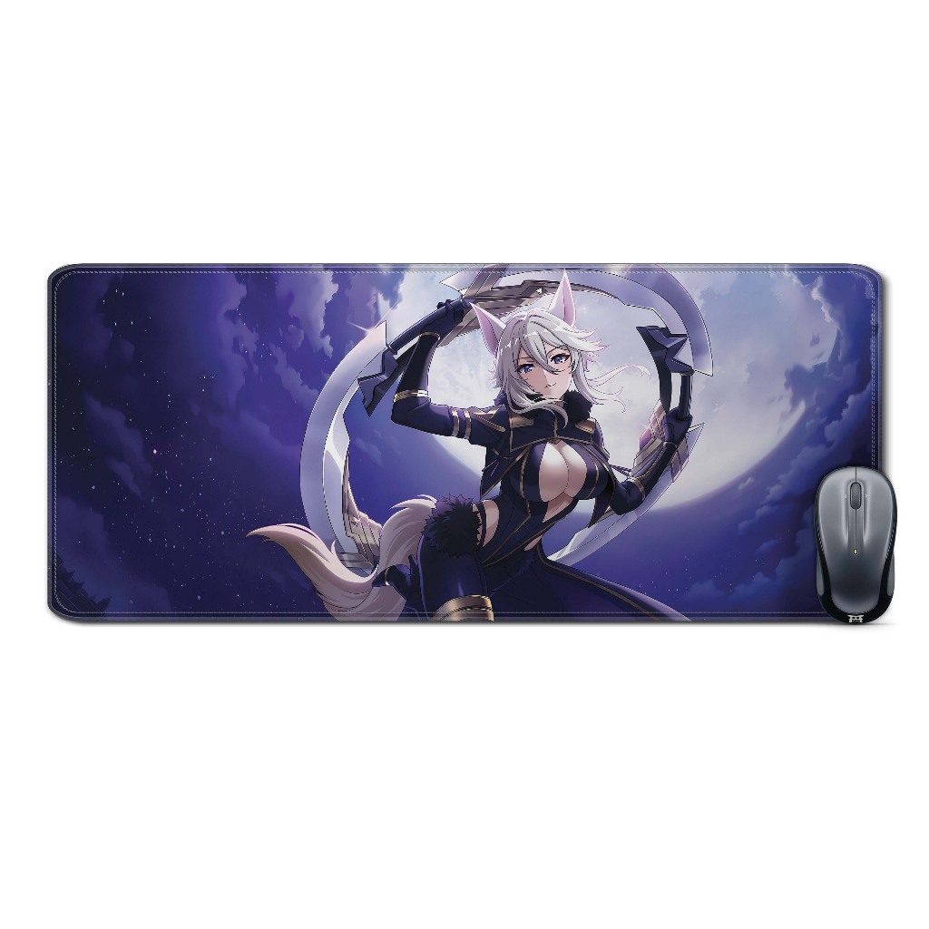 ZETA MOON THE EMINENCE IN SHADOW 外置鼠標墊桌墊 橡膠材料 | 蝦皮購物