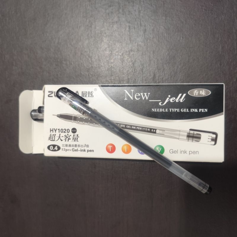 Jell pens 0,4 毫米光滑濃縮書寫學校筆 | 蝦皮購物