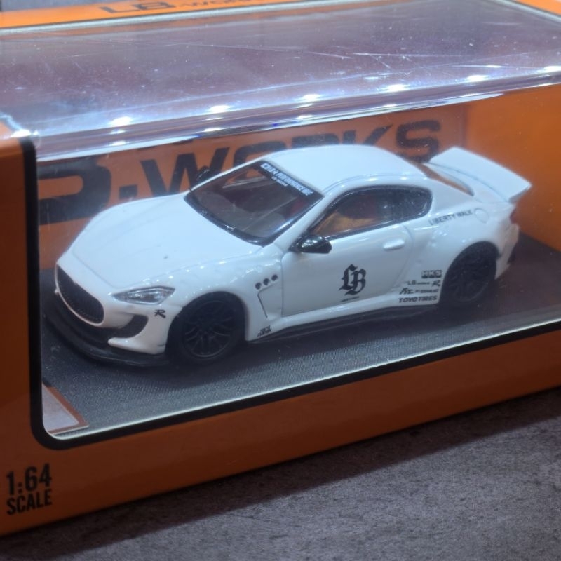GCD 1/64 瑪莎拉蒂 GranTurismo LB Works LBWK 白色特別 GCD 汽車 | 蝦皮購物