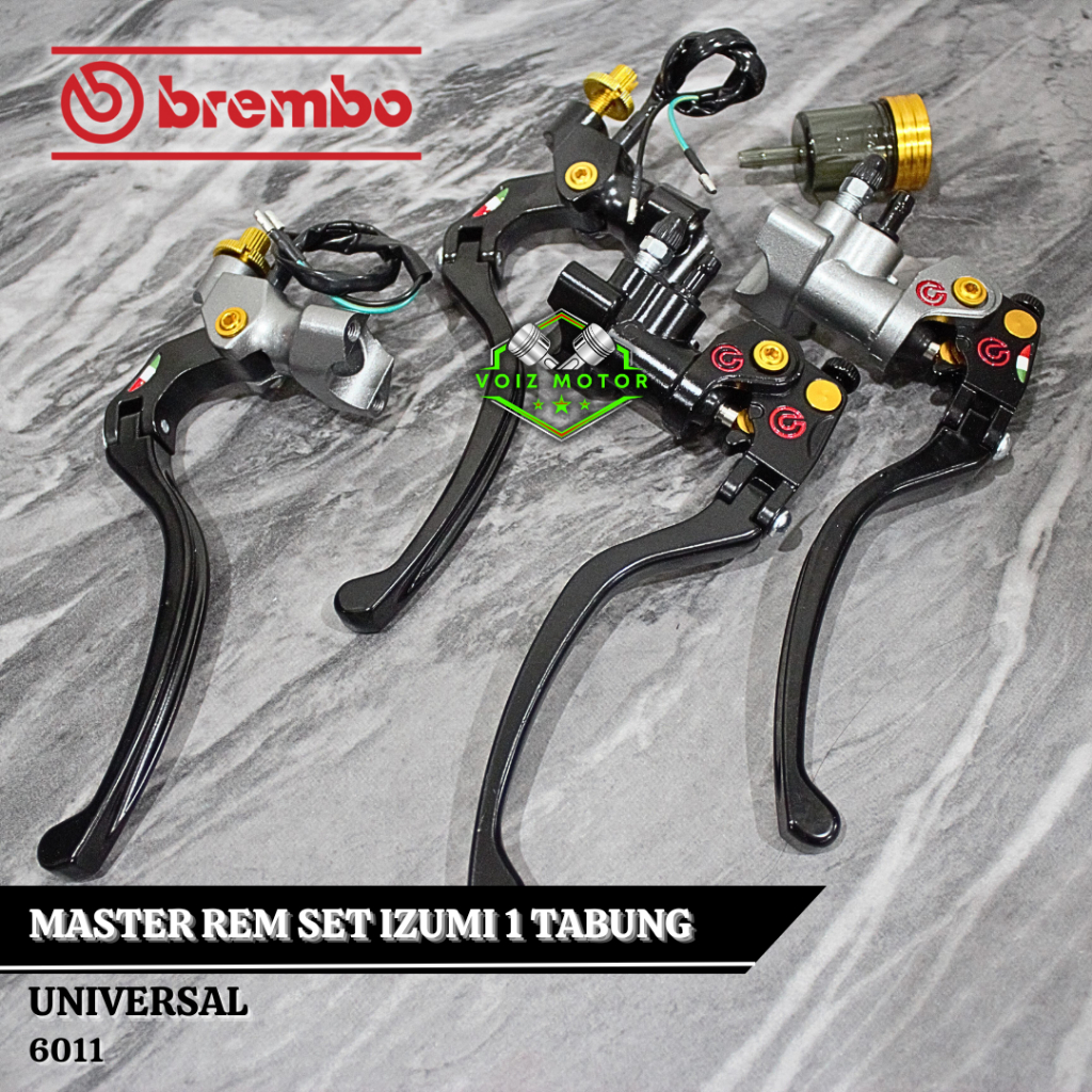 Brake Master 1 管 Izumi Brembo Brake Master Set 1 管通用摩托車剎車手柄右 | 蝦皮購物