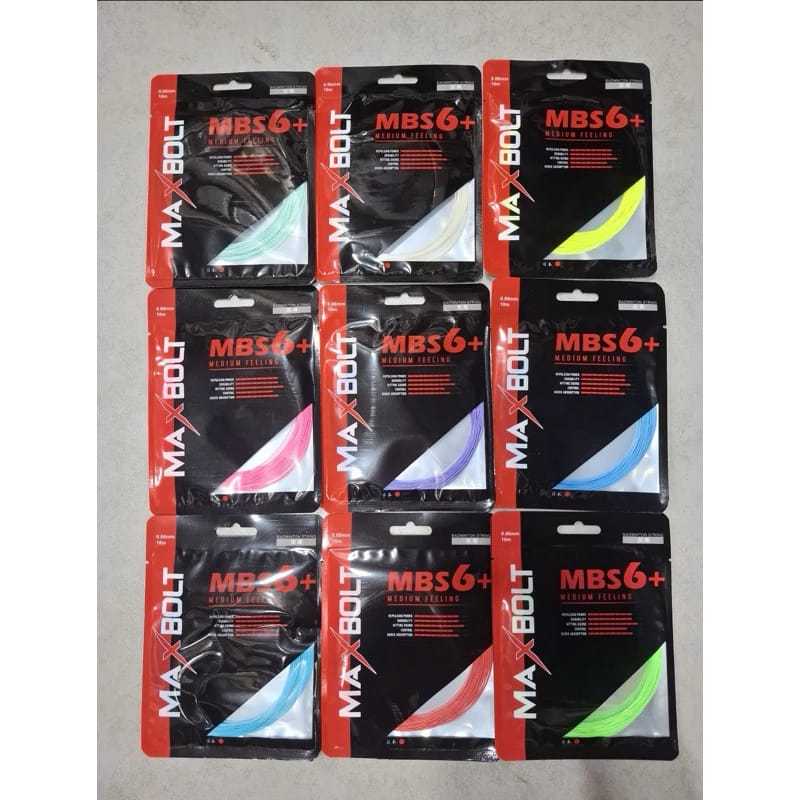 原裝 Maxbolt Mbs 6 羽毛球線原裝全新 | 蝦皮購物
