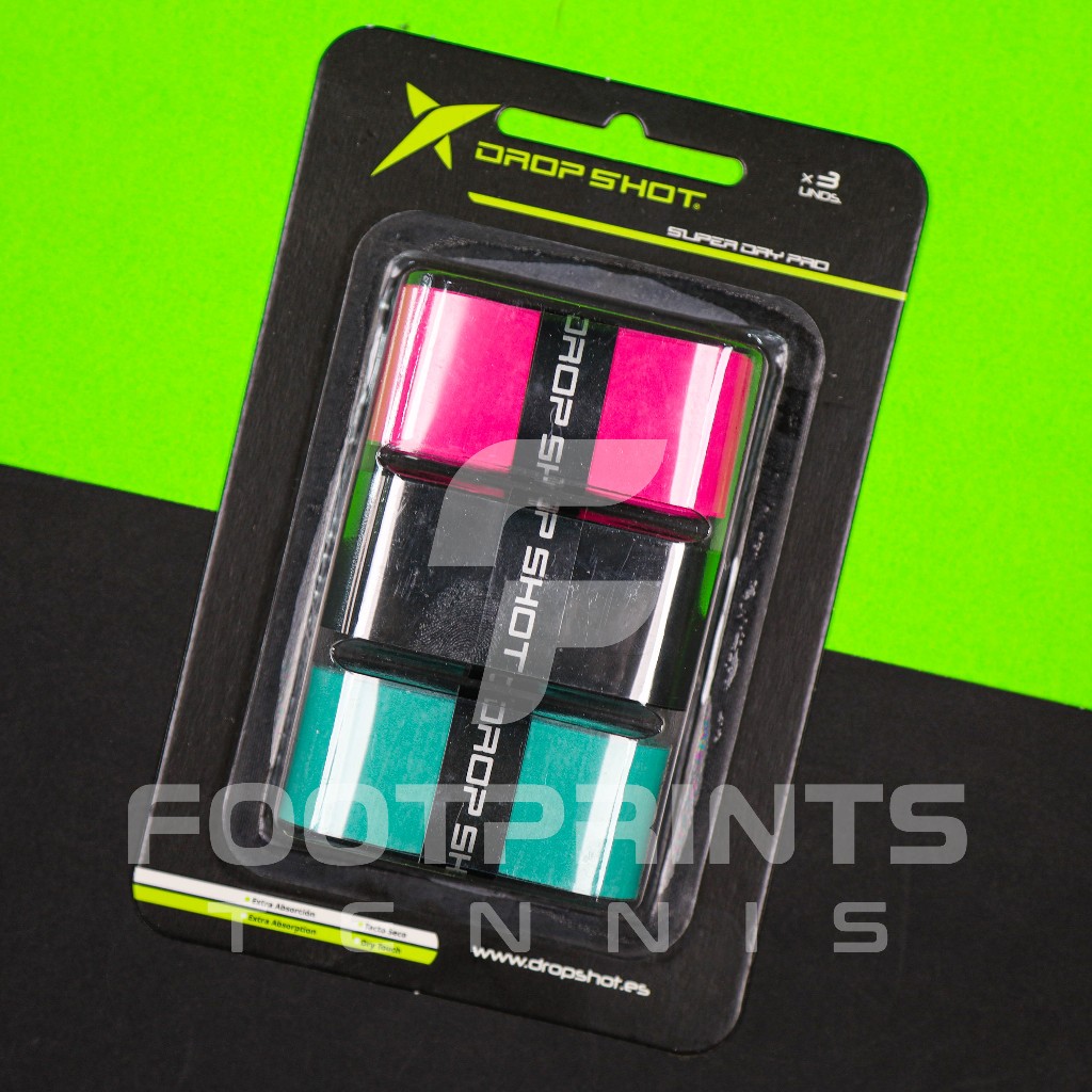 Grip Padel Dropshot Super Dry Overgrip 包含 3 個球拍 Padel Grips | 蝦皮購物
