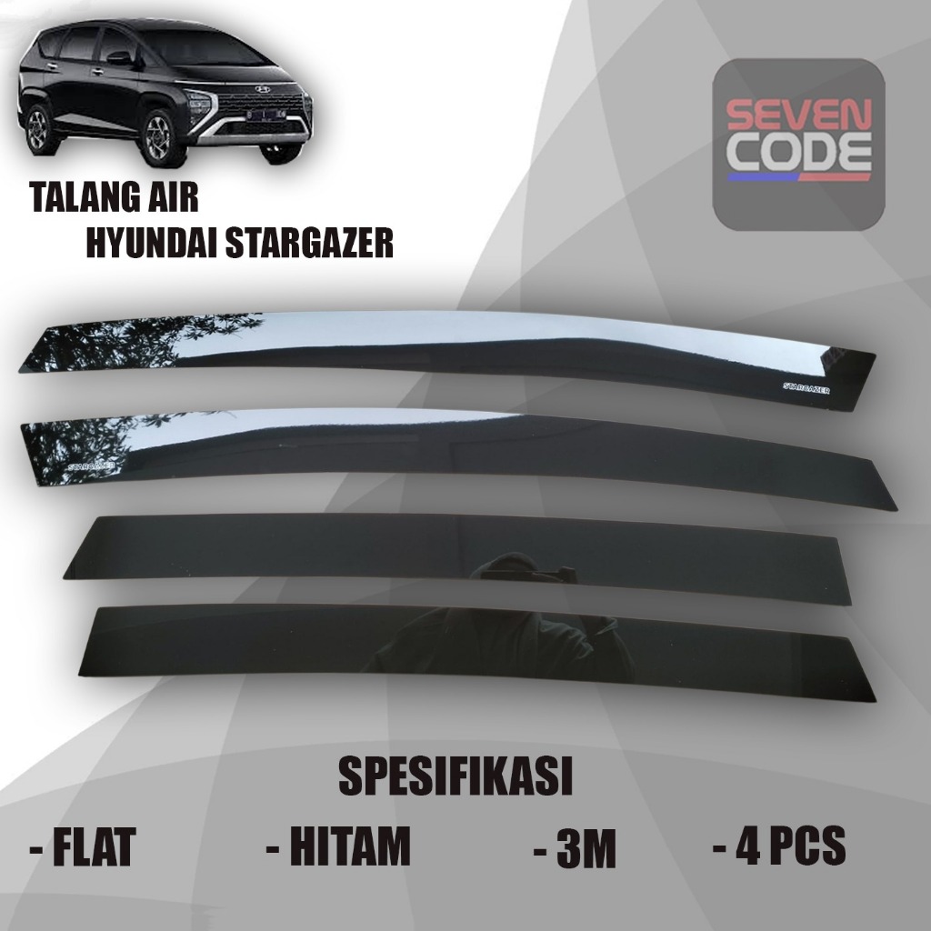 HITAM HYUNDAI STARGAZER 黑色 FLAT SIDE VISOR 型號 HYUNDAI STARGA | 蝦皮購物