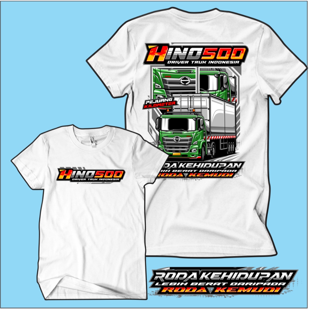 日野 500 拖車 T 恤組合 24S 柔軟不熱穿 | 蝦皮購物