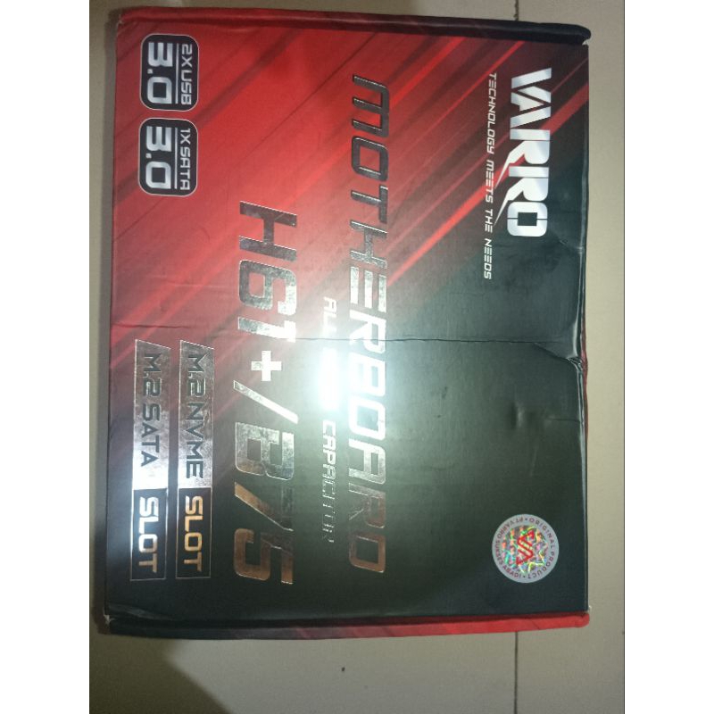 Varro H61 Plus LGA 1155 Gen 2/3 主板端口 M.2 Nvme | 蝦皮購物