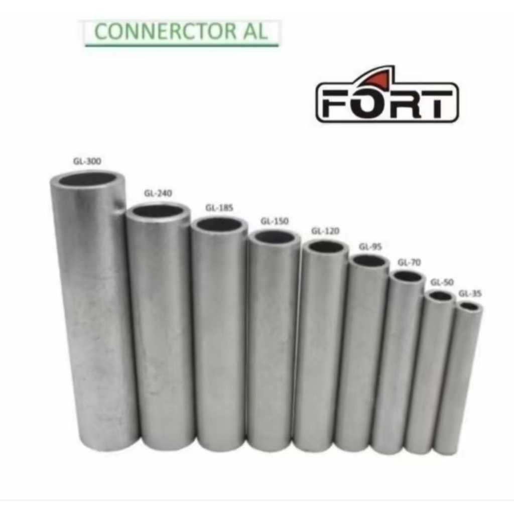 按壓連接器 AL 50 mm 70mm 95 120 150 185 240 300 mm 鋁襪 Skun 電纜 Ver | 蝦皮購物