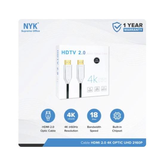 光纖 HDMI 線 4K 10M/20M NYK | 蝦皮購物
