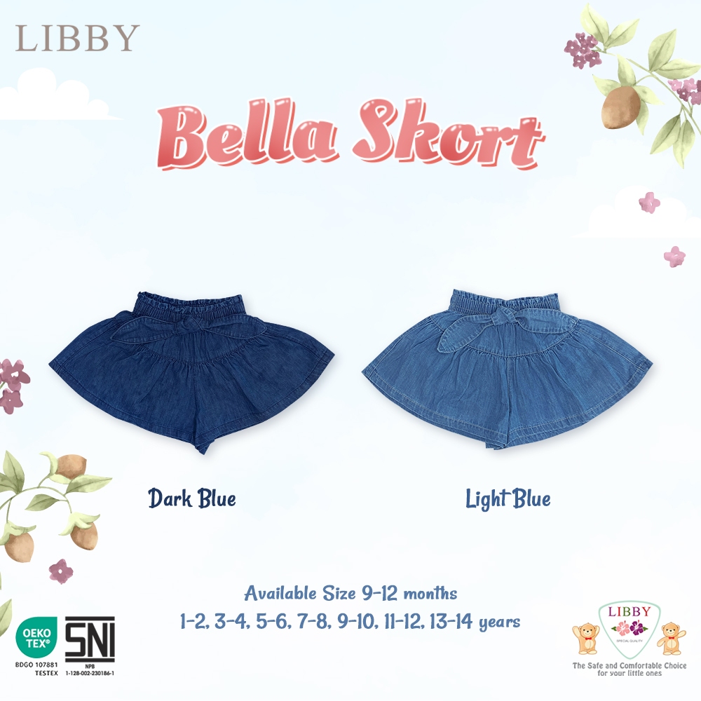 Libby BABY BELLA 短裙褲 9 個月至 14 歲女孩 | 蝦皮購物
