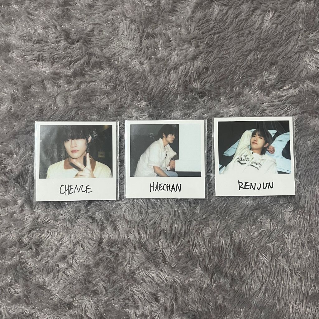 POLAROID 官方寶麗來nct Dream Let's Down ISTJ Pop Up Haechan 仁俊陳樂 | 蝦皮購物