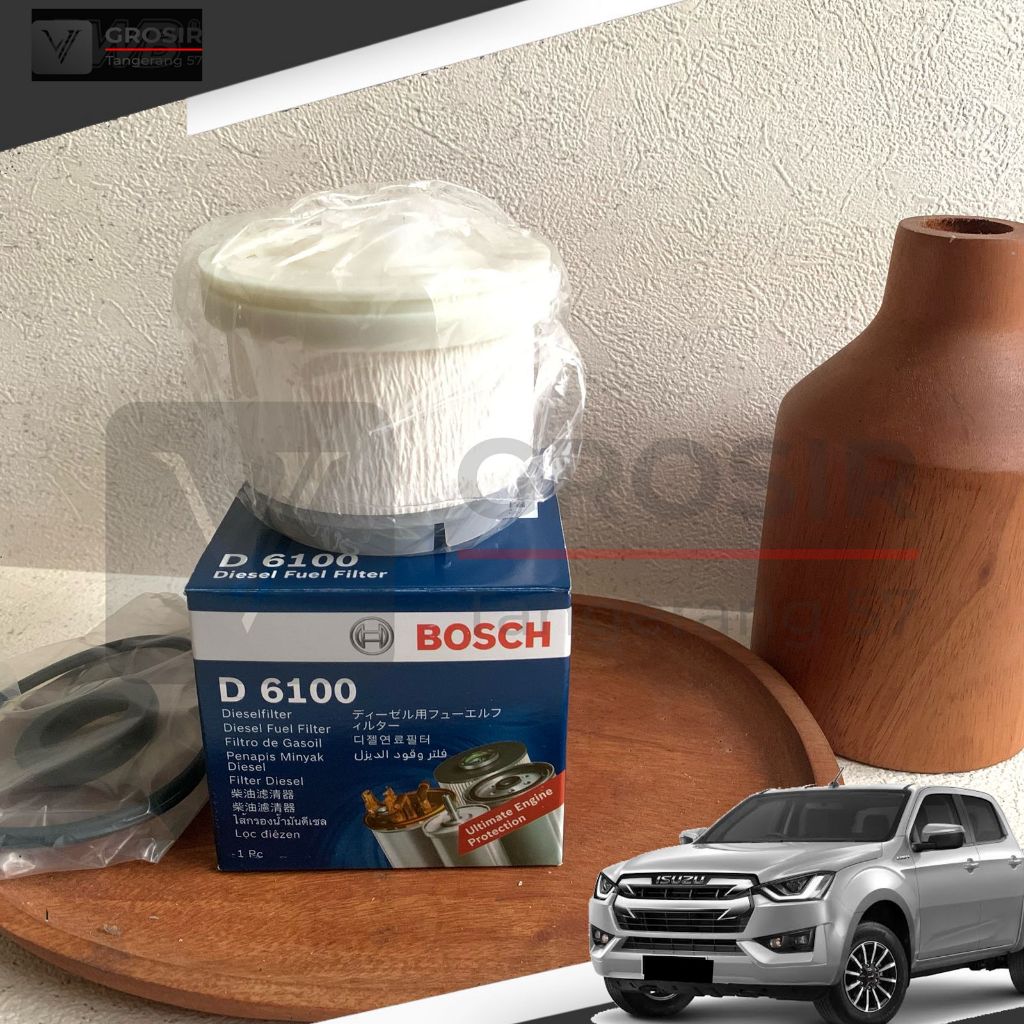 燃油濾清器 Diesel Dmax Mux 2013-2019 BOSCH D6100 柴油濾清器 | 蝦皮購物