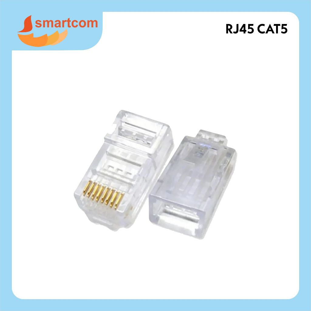 RJ45 Cat5e 連接器 RJ45 Cat5 LAN 連接器 | 蝦皮購物