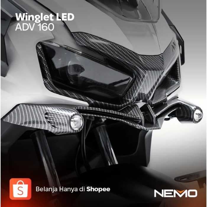 HONDA NEMO 小翼 LED 本田 ADV 160 | 蝦皮購物