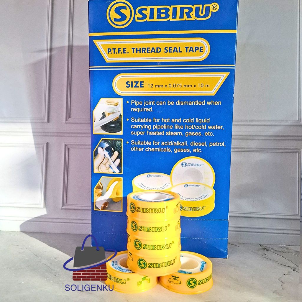 Sibiru Seal Tape 12 MM 10 米 Sibiru Sealtape 10 米 Sibiru SOLU | 蝦皮購物