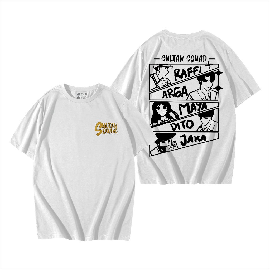 BAJU KAOS SULTAN SQUAD 限量版非官方 KOMIK 版 SULTAN SQUAD 限量版 | 蝦皮購物