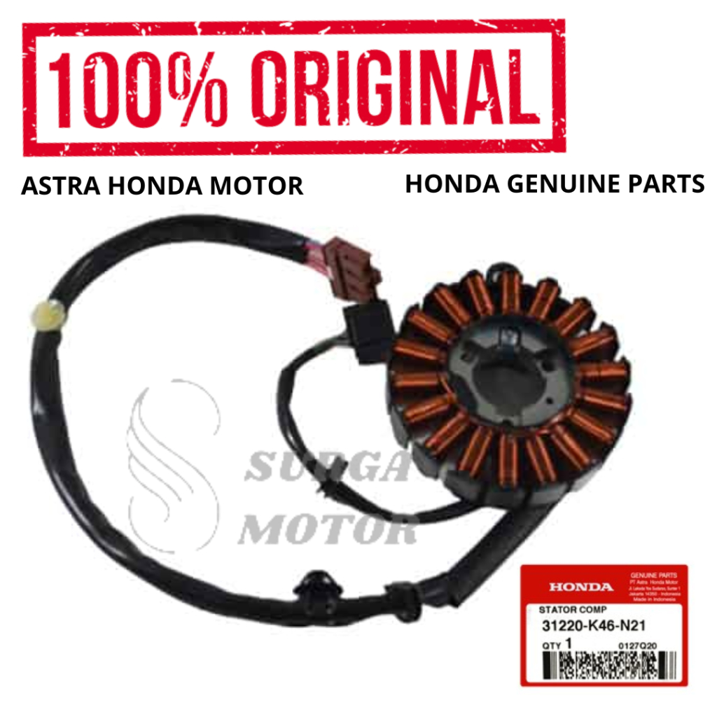 HONDA Spull Stator Comp New Vario 110 eSP Scoopy 原裝本田 AHM 31 | 蝦皮購物