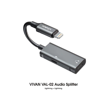 閃電轉 c 型 DC 音頻 3.5 毫米轉換器電纜 Vivan iPhone VAL02 原裝耳機轉換器 iPhone | 蝦皮購物