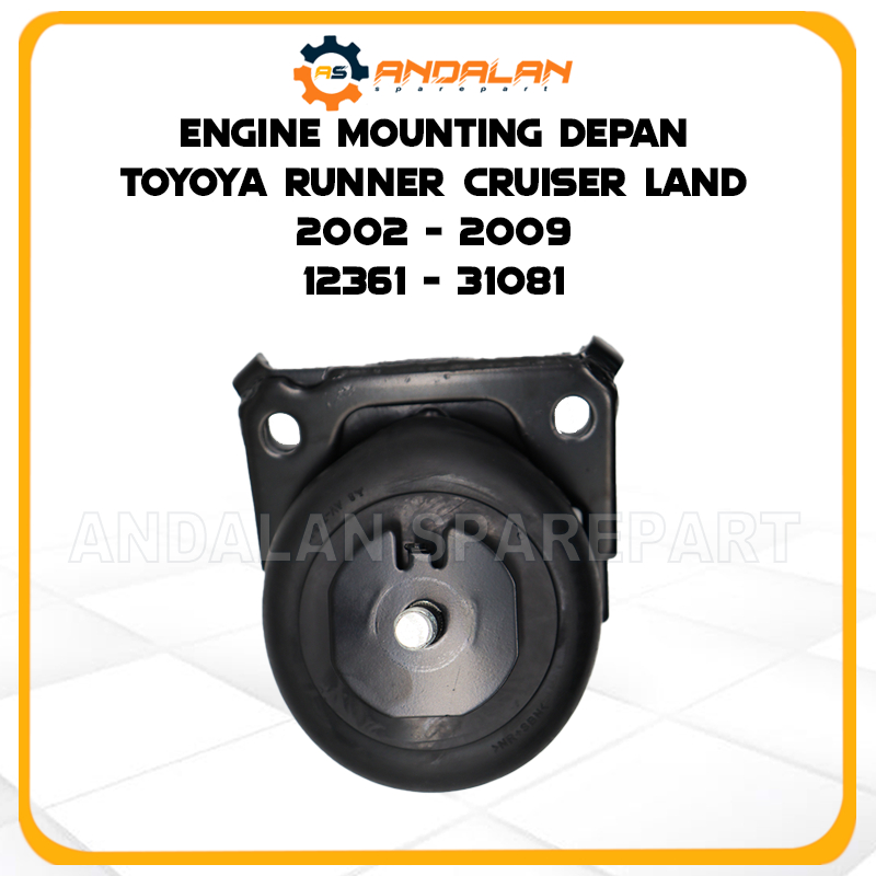 豐田 4RUNNER CRUISER LAND CRUISER 2002-2009 前發動機支架 12361-31081 | 蝦皮購物