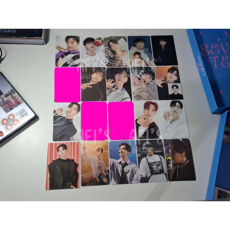 PC 照片卡 Hoshi 十七 SVT 第二風 REg Marbles 17rh Dear Ver Heaven 5.2 | 蝦皮購物