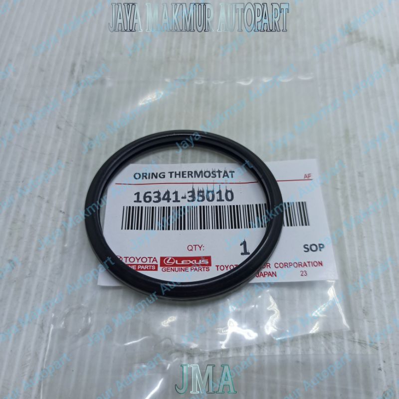 橡膠恆溫器密封 Oring 恆溫器 Avanza Xenia Rush Terios Veloz 16341-35010 | 蝦皮購物