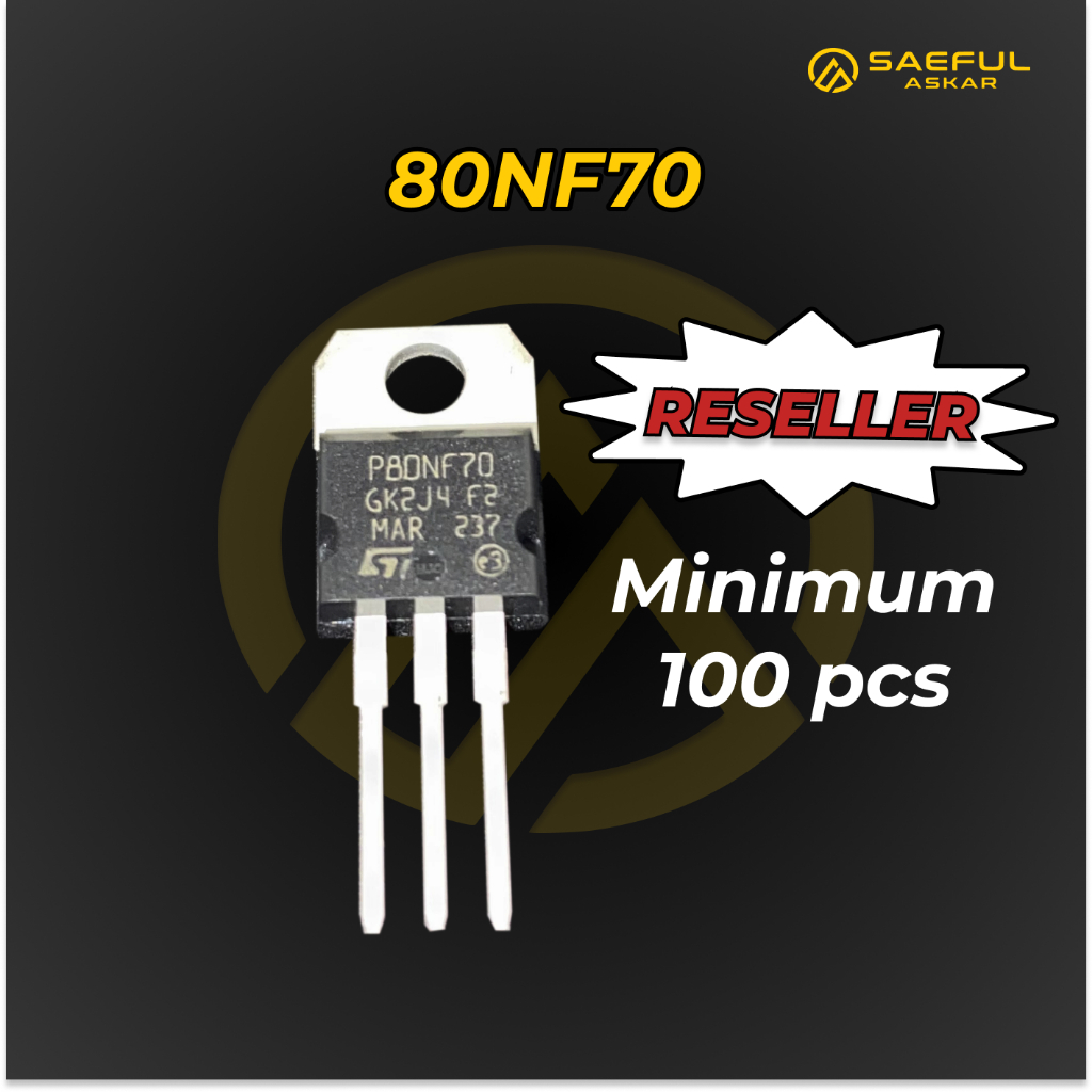 晶體管 Mosfet 80NF70 控制器 Speeda Electric | 蝦皮購物