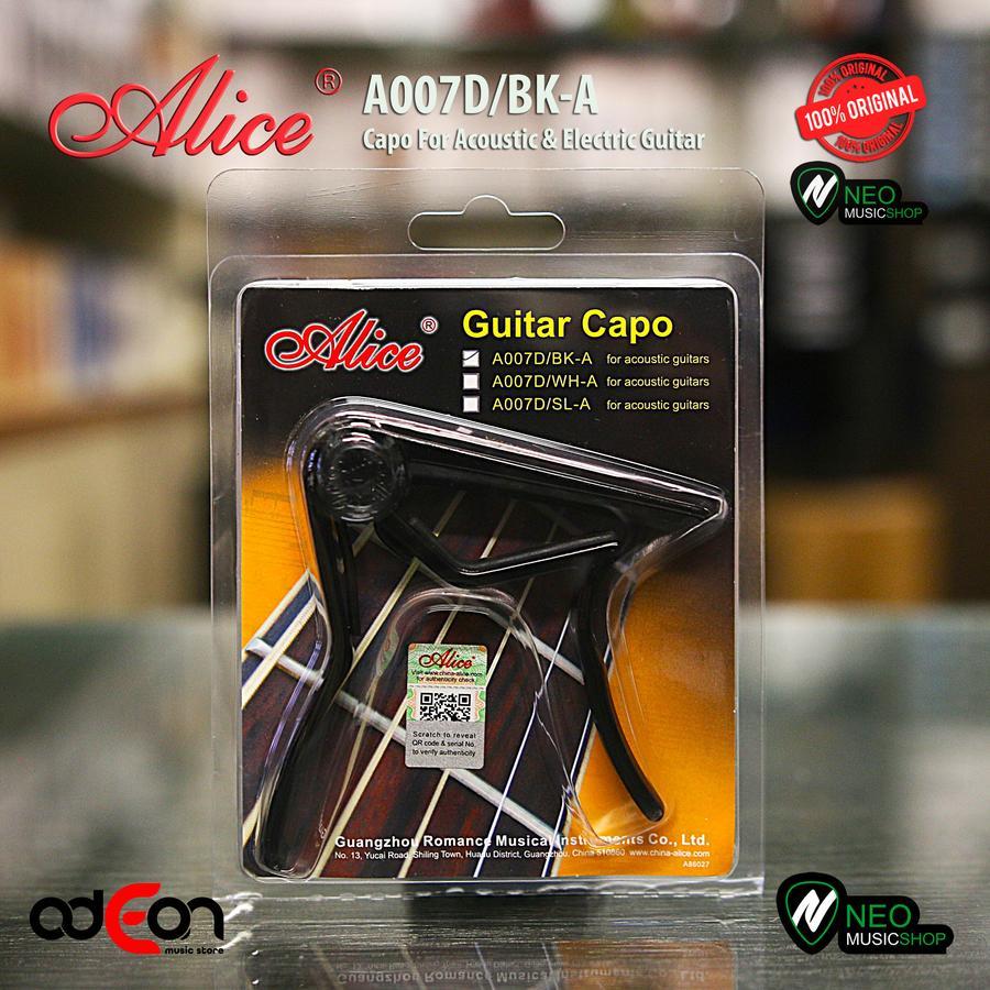 Alice A007D BK-A 原聲和電吉他用變調夾 | 蝦皮購物