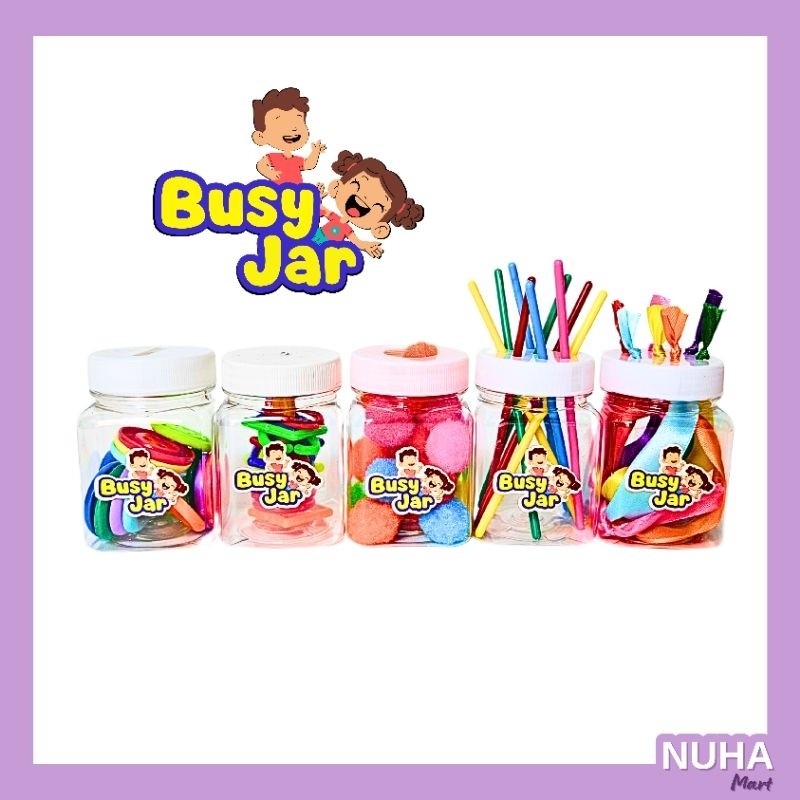 Busy Jar 蒙台梭利兒童益智玩具感官寶寶刺激玩具活動小孩 | 蝦皮購物