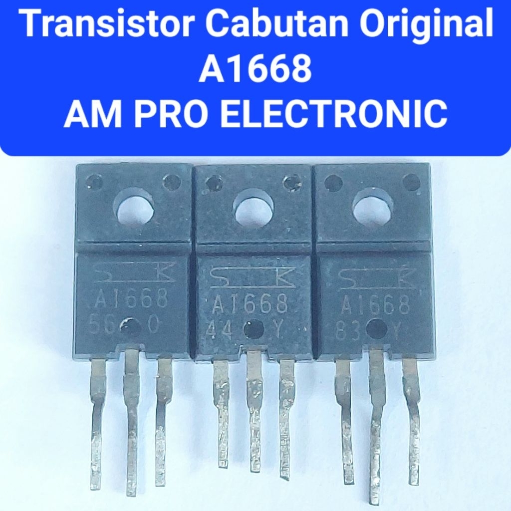 Tr A1668 晶體管 A1668 原裝拉力 Ic 1668 小體管 | 蝦皮購物