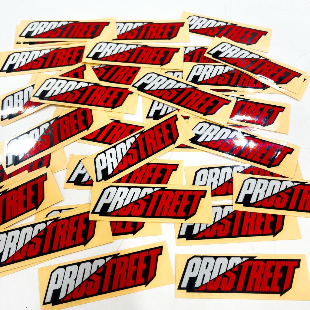 貼紙 PROSTREET LOGO貼紙光面切割貼紙 | 蝦皮購物