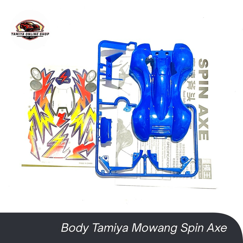 田宮 Rep Tamiya Body Tamiya Spin Axe Super 1 底盤 S1 Mini 4WD 魔王 | 蝦皮購物