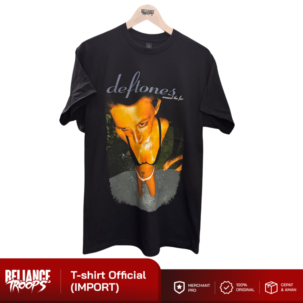 皮草周圍的官方 Deftones T 恤 2022 | 蝦皮購物