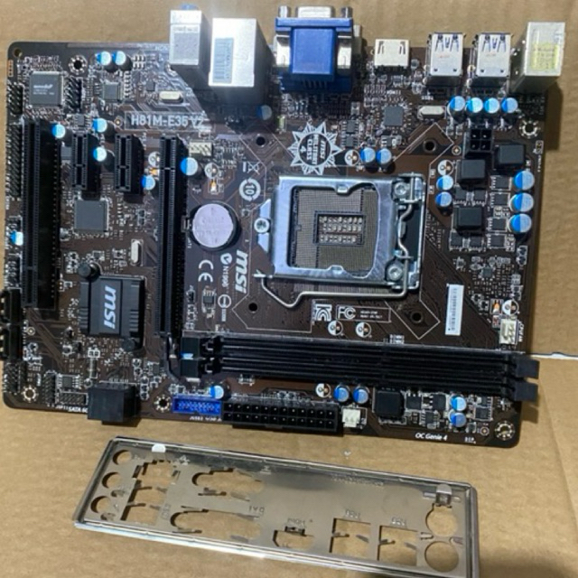 MSI 主板主板 mobo h81 插座 1150 微星品牌 | 蝦皮購物