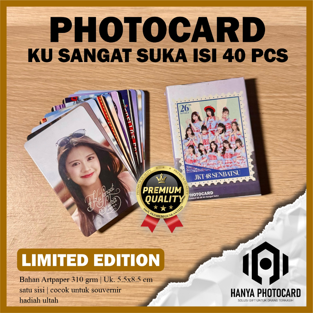 照片卡 JKT48 Ku 非常喜歡優質內容 40 件適用於收藏家厚度 260 克非官方限量版 | 蝦皮購物