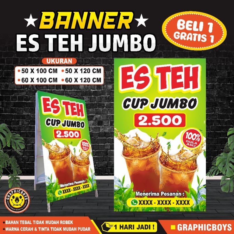 最新型號 Jumbo Iced Tea Banner 最新型號 Jumbo Iced Tea 橫幅 | 蝦皮購物