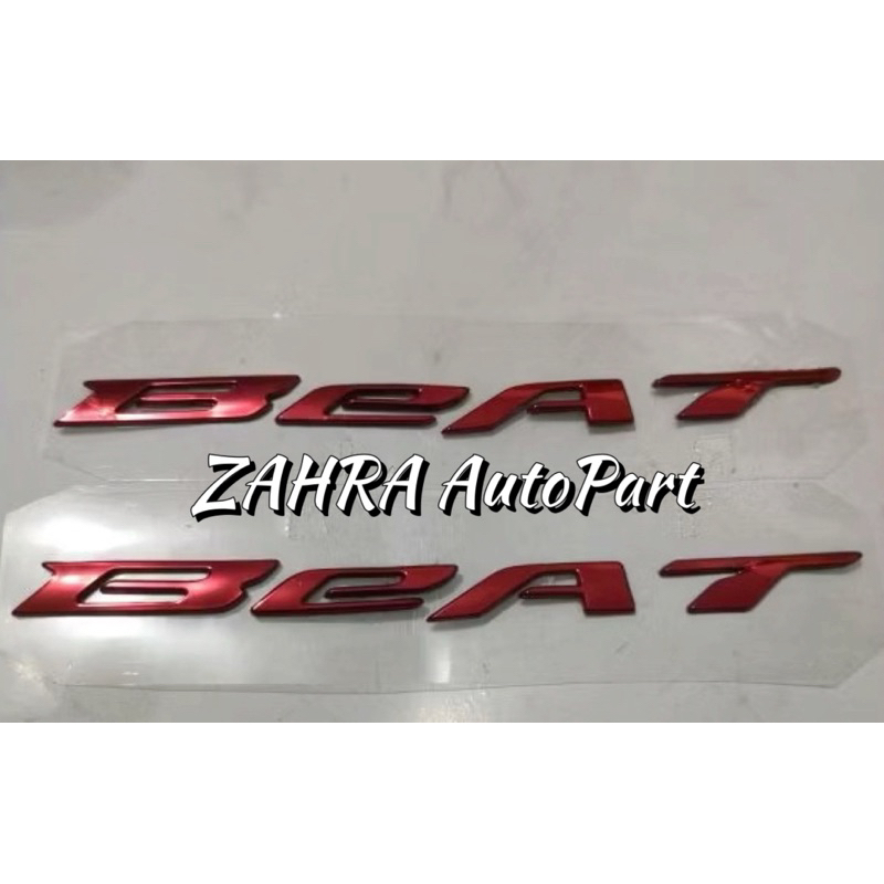 MERAH 後車身標誌 Emblem beat led 全新豪華 K1A 2021-2025 原裝紅色 | 蝦皮購物