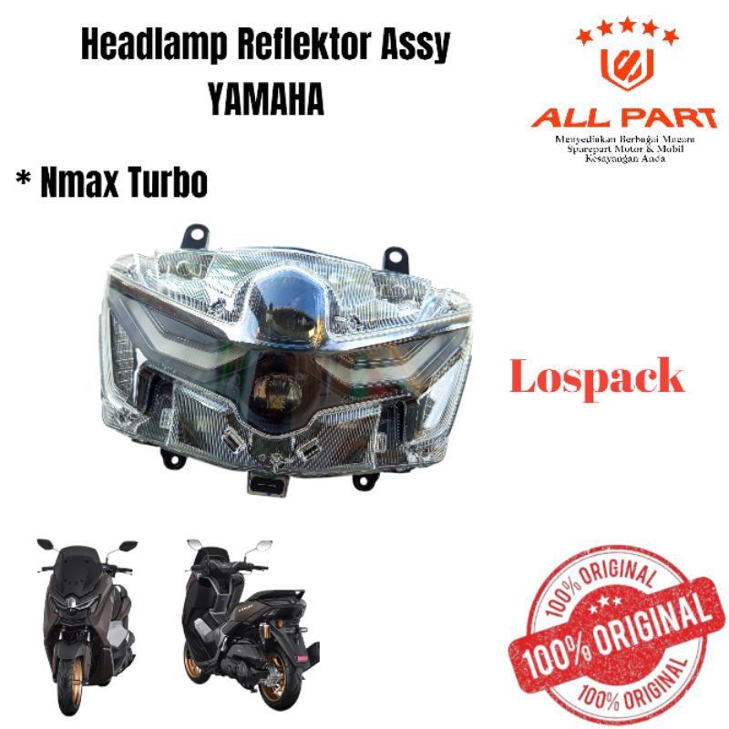 山葉 雅馬哈 NEW NMAX TURBO NEO TECHMAX 2025 大燈反射器總成 | 蝦皮購物
