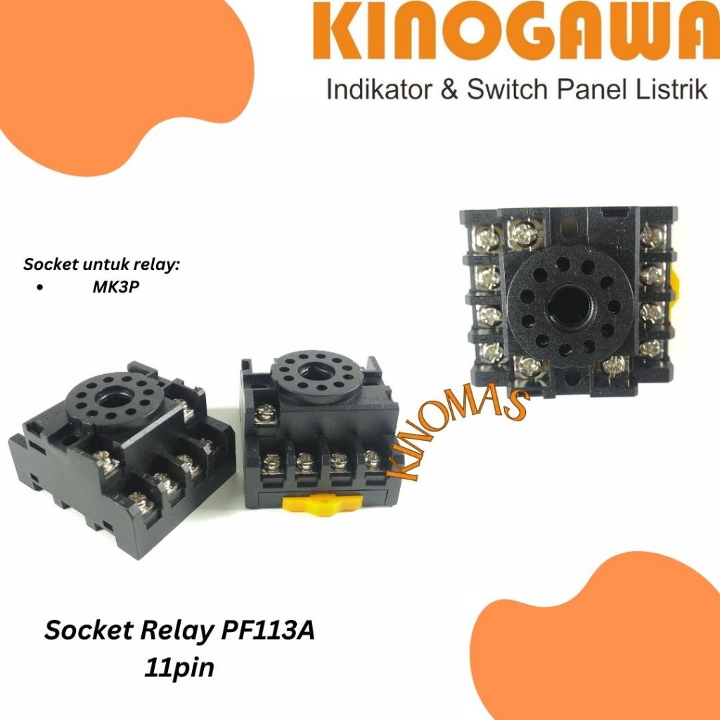 繼電器插座 PF113A 11pin 繼電器插座 MK3P | 蝦皮購物