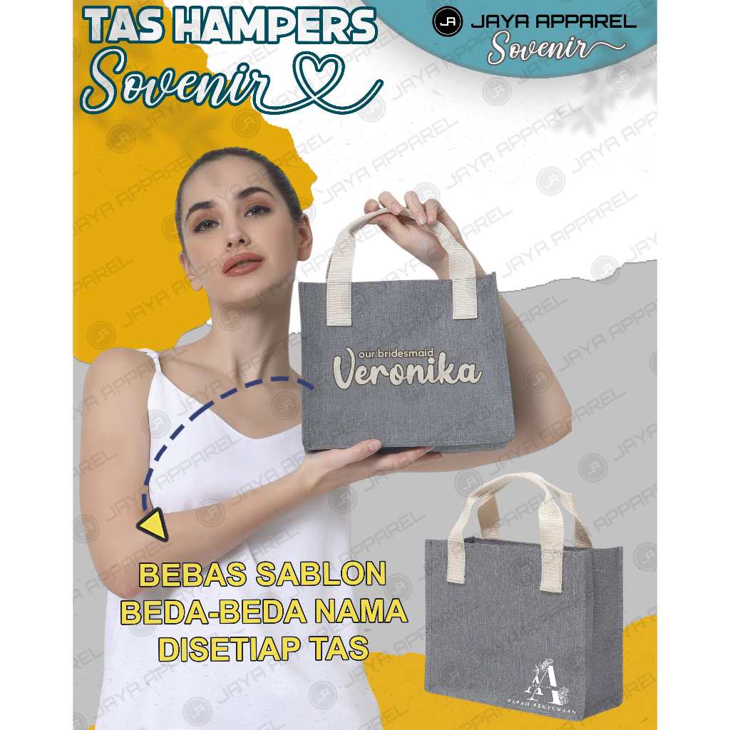 Jaya Apparel-Bridesmaid 紀念品袋-Haul Bags-Birthday Arisan Toteb | 蝦皮購物